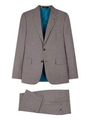 Paul Smith The Brierley Puppytooth Wool Suit - Grey