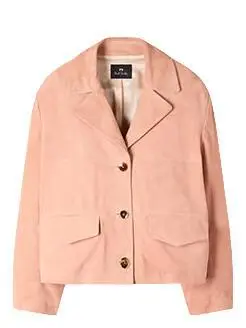 Paul Smith Suede Jacket - Brown
