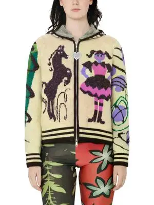 CHOPOVA LOWENA Full-zip Hoodie - Neutrals