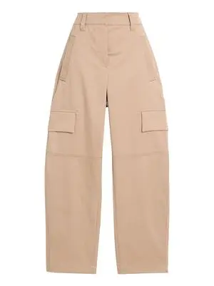 Brunello Cucinelli Cotton-blend Twill Cargo Pants - Sand