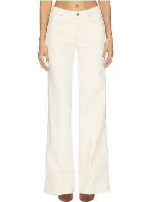 Rag & Bone Ruby Flare Trouser Pants - Ecru