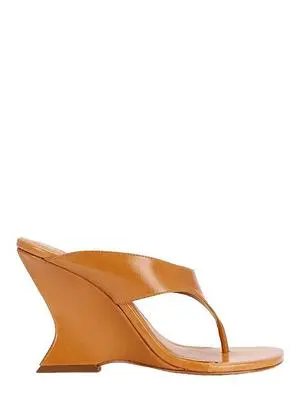 Schutz Maya Wedge Sandal - Orange