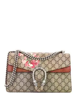 Gucci Dionysus Blooms Print Small Shoulder Bag - Brown