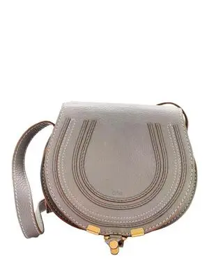 Chloé Marcie Small Crossbody Bag - Grey