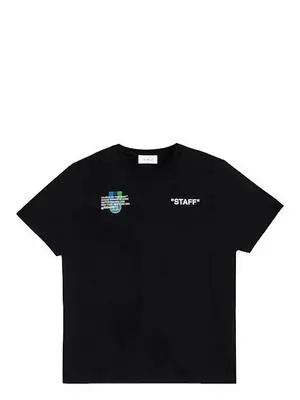 Off-White X Brigade Staff T-shirt - Black