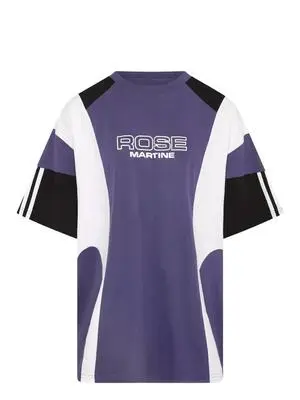 Martine Rose Colourblock T-shirt - Purple