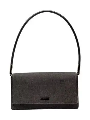 Gucci 2000-2015 Denim Shoulder Bag - Black