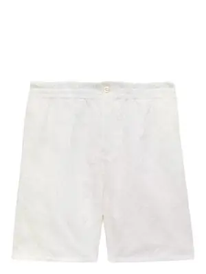 Kenzo Tiger Elasticated Shorts - White