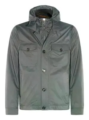 MOORER Moorer Jacket With Flap Pockets Brown