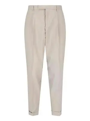CRUNA Pleated Trousers - Neutrals