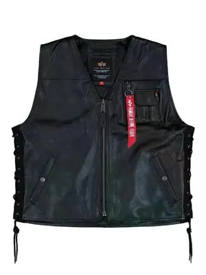 ALPHA INDUSTRIES X-Force Leather Vest