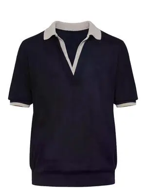 SEVEN GAUGE V-neck Polo Shirt