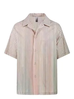 HEVO Striped Pocket Shirt - Neutrals