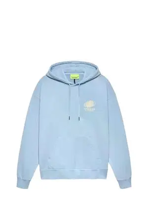NEW AMSTERDAM SURF ASSOCIATION Logo-print Drawstring Hoodie - Blue