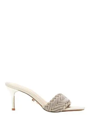 TWENTY FOURHAITCH Sorgeta Braided Mules - Neutrals