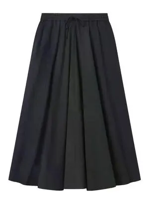 A.L.C. Remy Elasticated-waist Midi Skirt - Blue