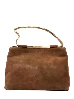 AUTENTICA 504 Top-handle Tote Bag - Brown