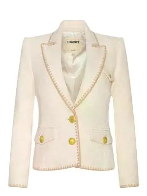 L'Agence Wylla Structured Blazer - Neutrals
