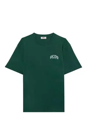 Gcds Logo-detail T-shirt - Green