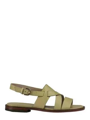 DOUCAL'S Leather Sandals - Green