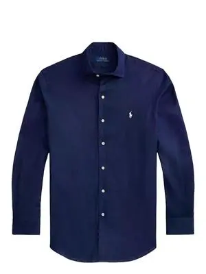 Polo Ralph Lauren Button Linen Shirt - Blue