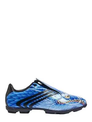 Y3 Dragon-print Sneakers - Blue