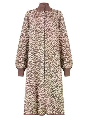 Camilla Animalia A-line Knit Dress - Neutrals