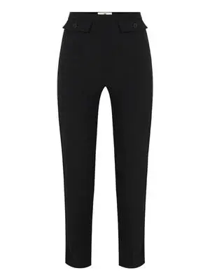 Elisabetta Franchi Panelled Trousers - Black