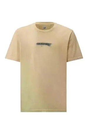 C.P. COMPANY Logo T-shirt - Neutrals