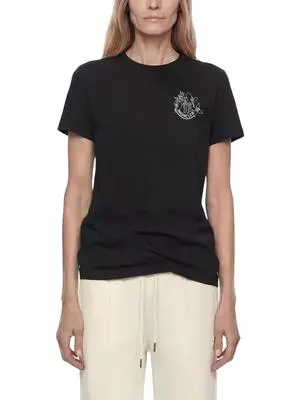 Moncler Graphic Logo T-shirt - Black