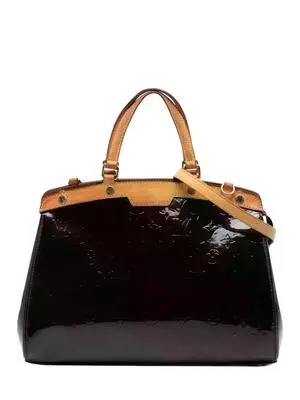 LOUIS VUITTON Monogram Vernis Brea Mm Satchel - Purple
