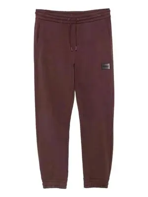 Hugo Logo-patched Cotton Trackpants - Brown