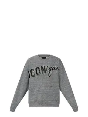 Dsquared2 Lettered Sweatshirt Grey