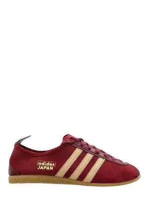 Adidas Striped Lace-up Sneakers - Red