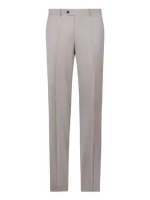Brooks Brothers Virgin Wool Trousers - Grey