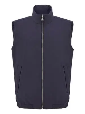Canali Nuvola Reversible Vest - Blue