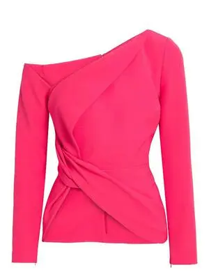Safiyaa Bellene One-shoulder Top - Bubblegum