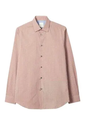 Paul Smith Check-pattern Shirt - Orange