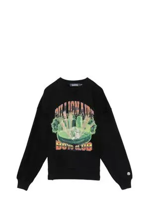 BILLIONAIRE BOYS CLUB Stadium Oversized Sweatshirt - Black