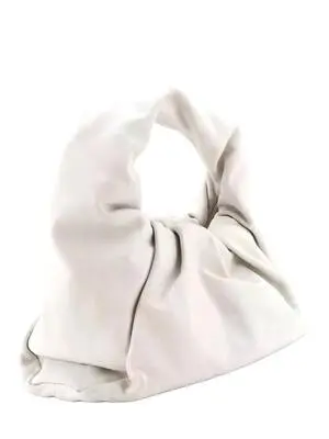 BOTTEGA VENETA The Shoulder Pouch Leather Medium Hobo Bag