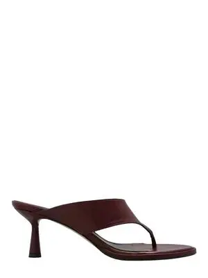 AeydĒ Leather Toe Sandals - Brown