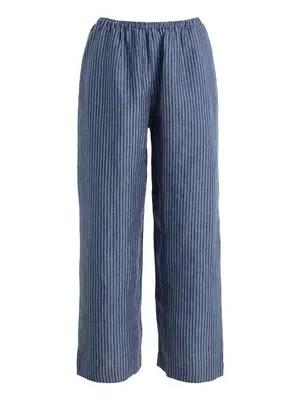 DEIJI STUDIOS Ease Striped Linen Trousers