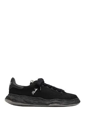 Mihara Yasuhiro Charles Og Sole Canvas Lowin - Black