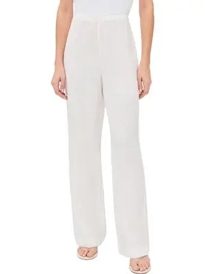 Rails Linen Wide Leg Pants - White