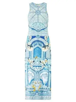 Camilla De Nada Granada Midi Dress - Blue
