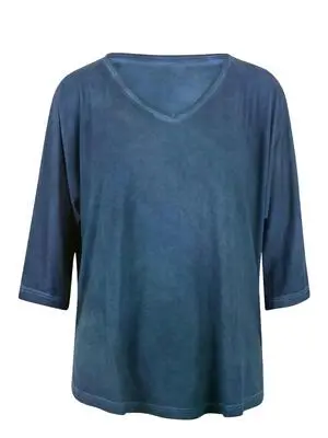 PLOUMANACH V-neck Sweater - Blue
