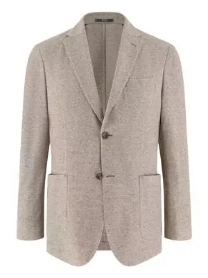 Boggi Milano Single-breasted Blazer - Brown