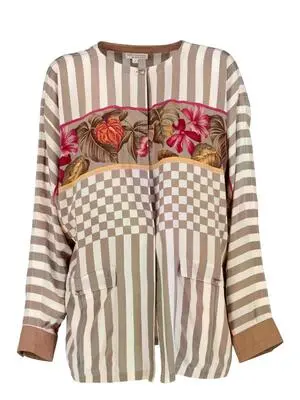 Versace Printed Shirt - Neutrals