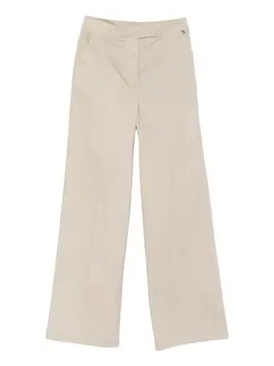 Liu Jo Logo-plaque Trousers - Neutrals