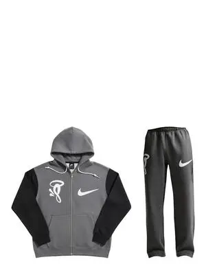 Nike X Syna Solo Swoosh Fleece Sweatsuit - Grey
